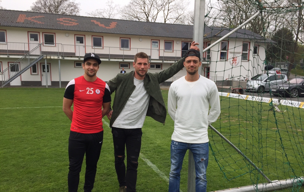 Frederic Brill, Marco Dawid und Sebastian Schmeer bleiben Löwen Frederic Brill, Marco Dawid und Sebastian Schmeer bleiben Löwen